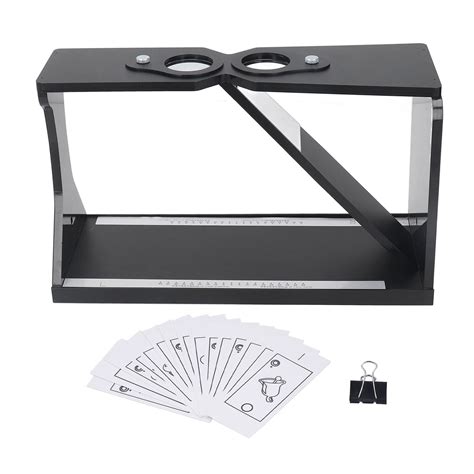 2024 oblique stereoscope cheiroscopes amblyopia trainer double black