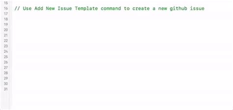 Github Ambientlight Githubissuesextension Xcode Editor Extension That Adds An Ability To Post