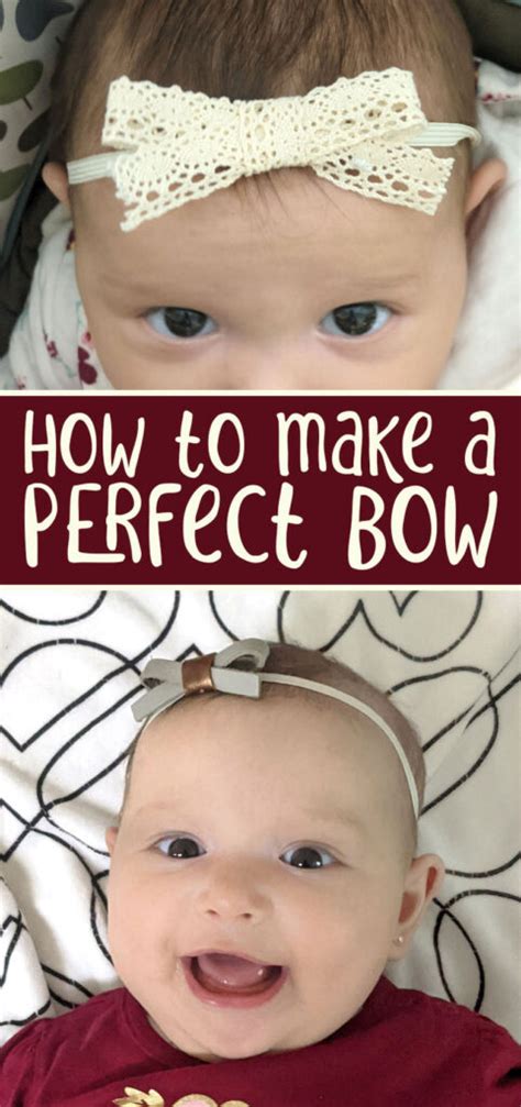 How To Make A Perfect Bow With An Easy Hack Moms And Crafters