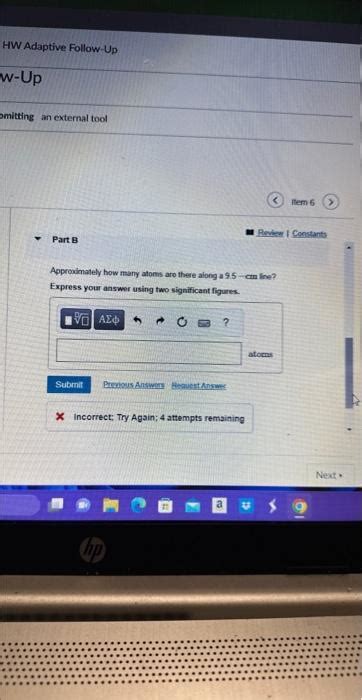 Solved A Typical Atom Has A Diameter Of About 1 0×10−10