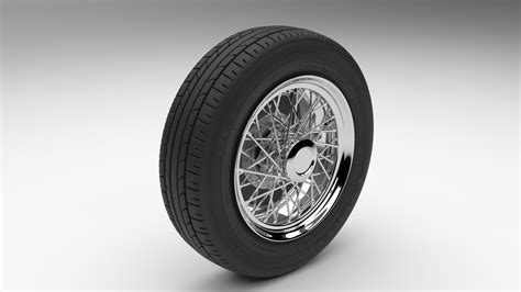 3d Classic Wheel Turbosquid 2113486