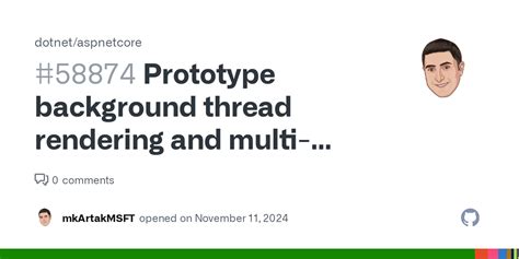 Prototype Background Thread Rendering And Multi Threaded Runtime For Blazor Webassembly · Issue
