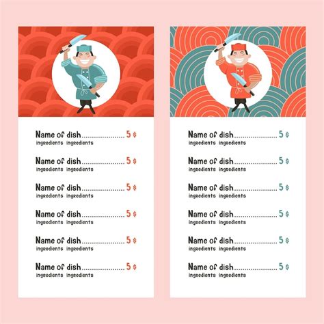 8 페이지 한식 일러스트 관련 용어 이미지 Freepik에서 무료 다운로드