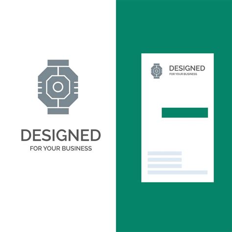 Airlock Capsule Component Module Pod Grey Logo Design And Business Card