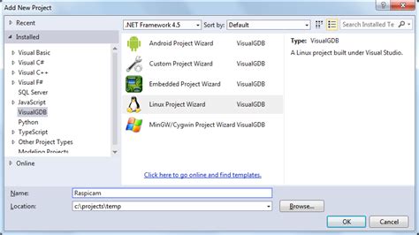 Using Raspberry Pi Camera From C Programs With Visual Studio VisualGDB Tutorials