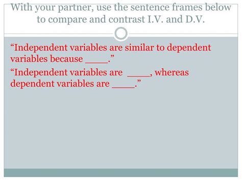Ppt Independent And Dependent Variables Powerpoint Presentation Free