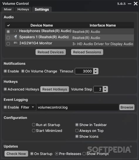 Volume Control Download Softpedia