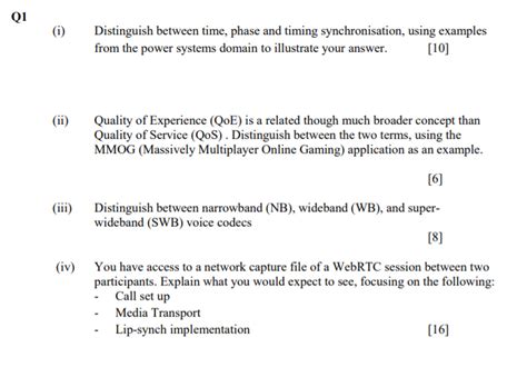 Q I Distinguish Between Time Phase And Timing Chegg Com