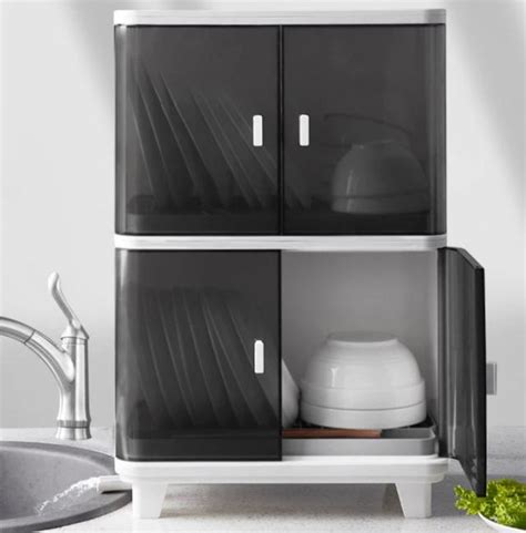 ตู้คว่ำจาน เก็บจาน 2ชั้น Ennxo