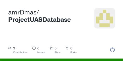 Github Amrdmas Projectuasdatabase