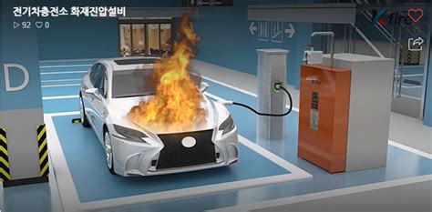 지하주차장 전기차 충전소에 관하여