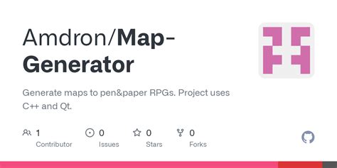 GitHub Amdron Map Generator Generate Maps To Pen Paper RPGs Project