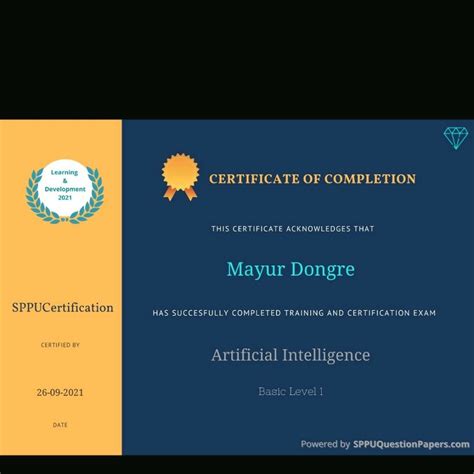 Python Ai Basic Advanced Certificate Sppuquestionpapers Mayur Dongre