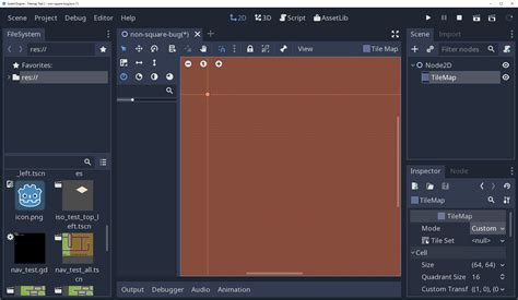 Tilemap Editor Grid Size Too Small For `custom` Mode · Issue 13279 · Godotenginegodot · Github