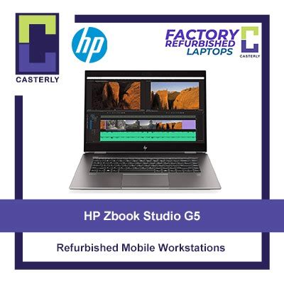 Refurbished Hp Zbook Studio G Xeon E M Gb Ram Gb Ssd Quadro P M Windows