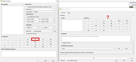 Qgis Raster Calculator If Statement Geographic Information Systems