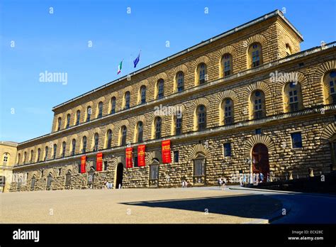 Palazzo Pitti Florence Italy It Renaissance Eu Europe Tuscany Stock