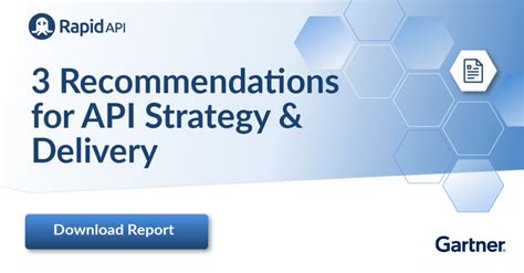 Download Your Complimentary Gartner Report On 3 Recommendations For Api Strategy And Delivery