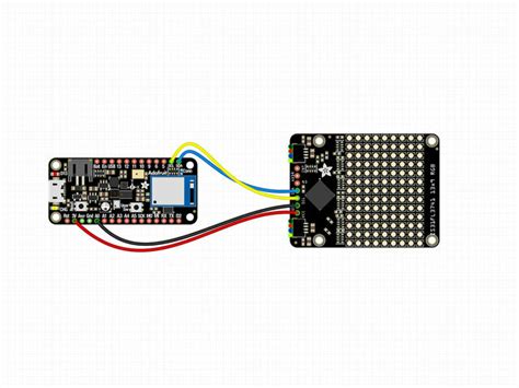 Circuit Diagram Mini Led Matrix Audio Visualizer Adafruit Learning