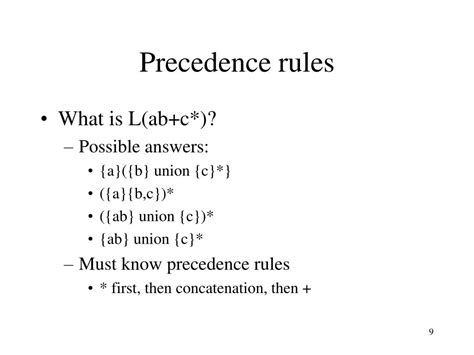 Ppt Regular Languages And Regular Expressions Powerpoint Presentation Id3197596