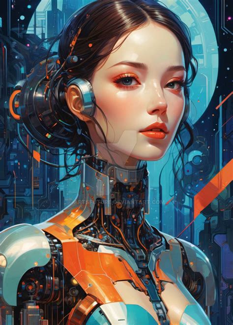 Android Girl By Artsfuture On Deviantart