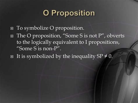 Symbolism And Diagram For Categorical Proposition Pptx