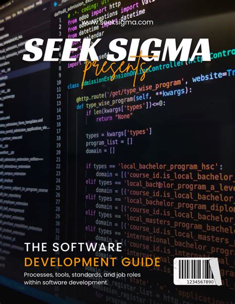 Software Development Guide Seek Sigma