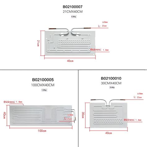 Evaporator Flat Plate Evaporator Freezer Cool Plat Vicedeal