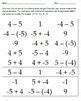 Adding Subtracting Integers Matching Activity By Jennifer Hayward