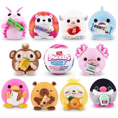 Snackles By Zuru Plush Series 2 13cm Assortment Smyths Toys Uk