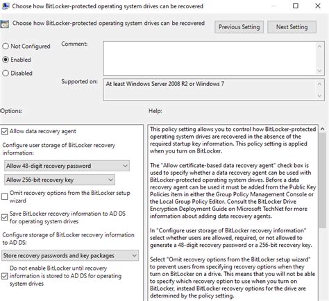 Enable Bitlocker Gpo Script At Spencer Ebert Blog