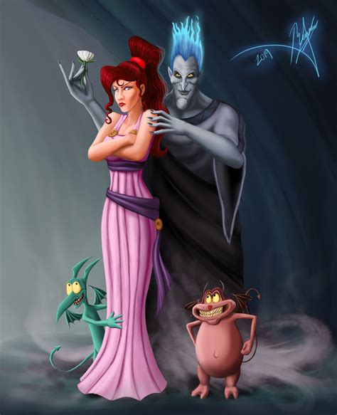 Megara And Hades By Thebensonian On Deviantart