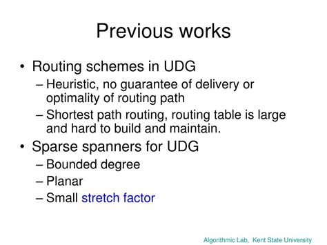 ppt compact and low delay routing labeling scheme for unit disk
