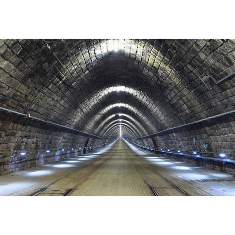 Decorative Underground Tunnel Mural Non Woven Material Wall Covering
