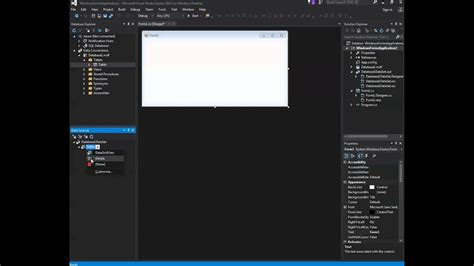 Как изменить строку подключения в Data Set Visual Studio
