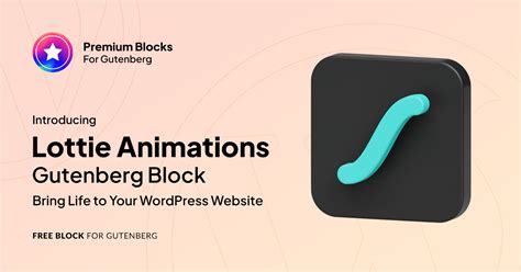 Gutenberg Lottie Animations Block Premium Blocks