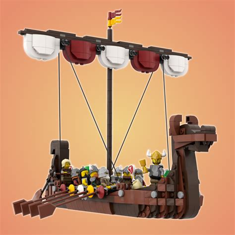 My Viking Longship Rlego