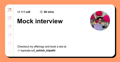 Mock Interview With Ashish Tripathi
