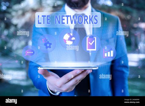 Handwriting Text Lte Networks Conceptual Photo Fastest Network