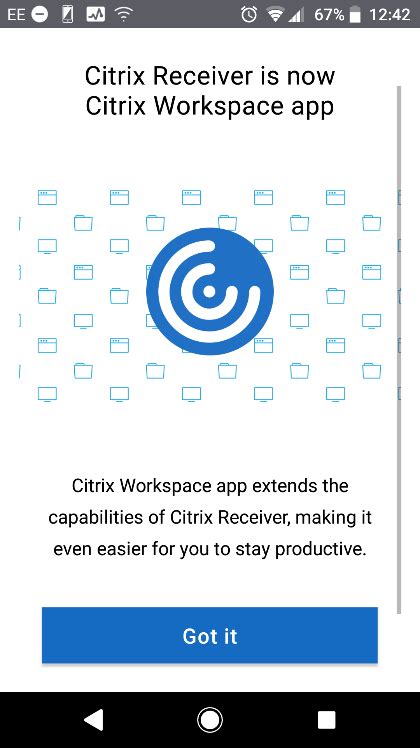 Installing Citrix Workspace For Android It Logik