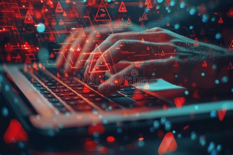 An It Employee Programmer Or Developer Using A Computer Laptop With