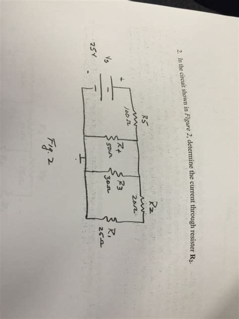 Solved In The Circuit Shown In Figure 2 Determine The