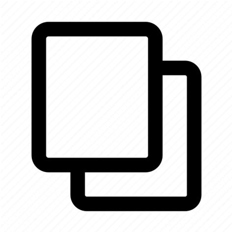 Duplicate Ui Archive Copy Document File Icon Download On Iconfinder