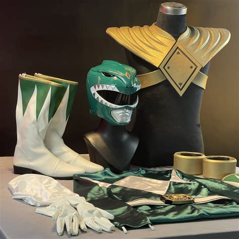 Dragon Ranger Zyuranger Green Mmpr Green Cosplay Costume