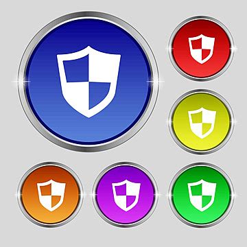 Shield Icon Design Shield Button Vector Design Shield Button PNG And Vector With Transparent