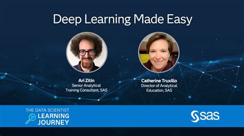 Sas On Linkedin Saswebinar Deeplearning Datascience Datascientists