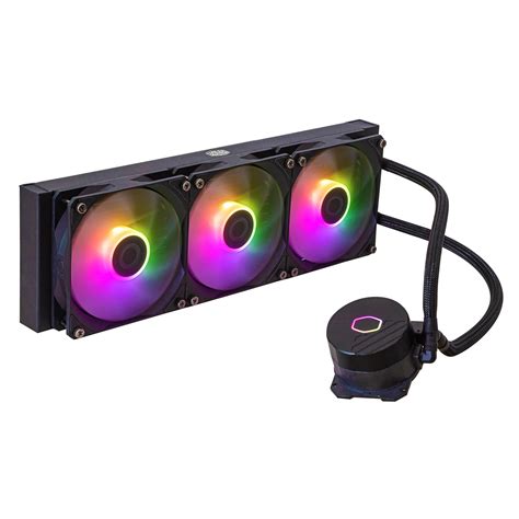 Cooler Master Ml360l Core Argb Cpu Liquid Cooler Black Support Intel And Amd Processor