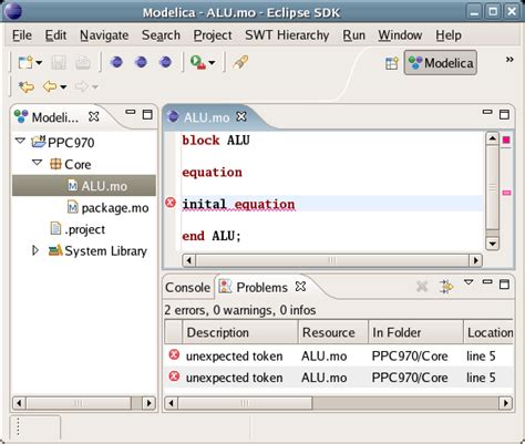 Mdt The Openmodelica Development Tooling Eclipse Plugin