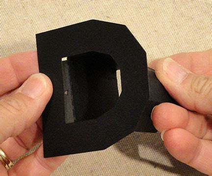 Needles N Knowledge SPOOKY D Letter Box Ensemble