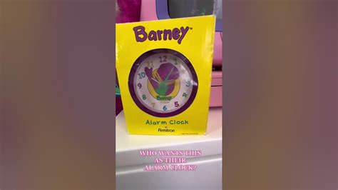 Barney Alarm Clock Youtube